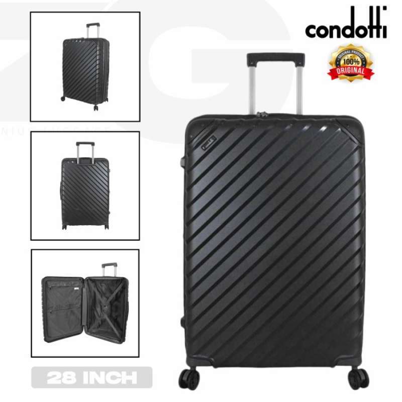Promo koper 28 inch hardcase condotti (infinity) original TSA expand ...