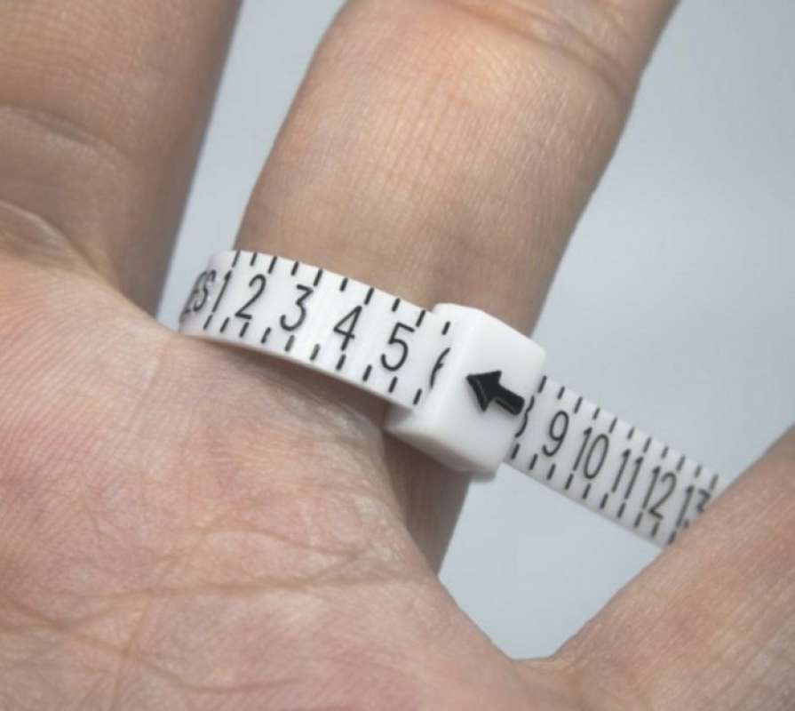 Promo Finger Meter ukur lingkar jari lebih mudah Diskon 23% di Seller ...