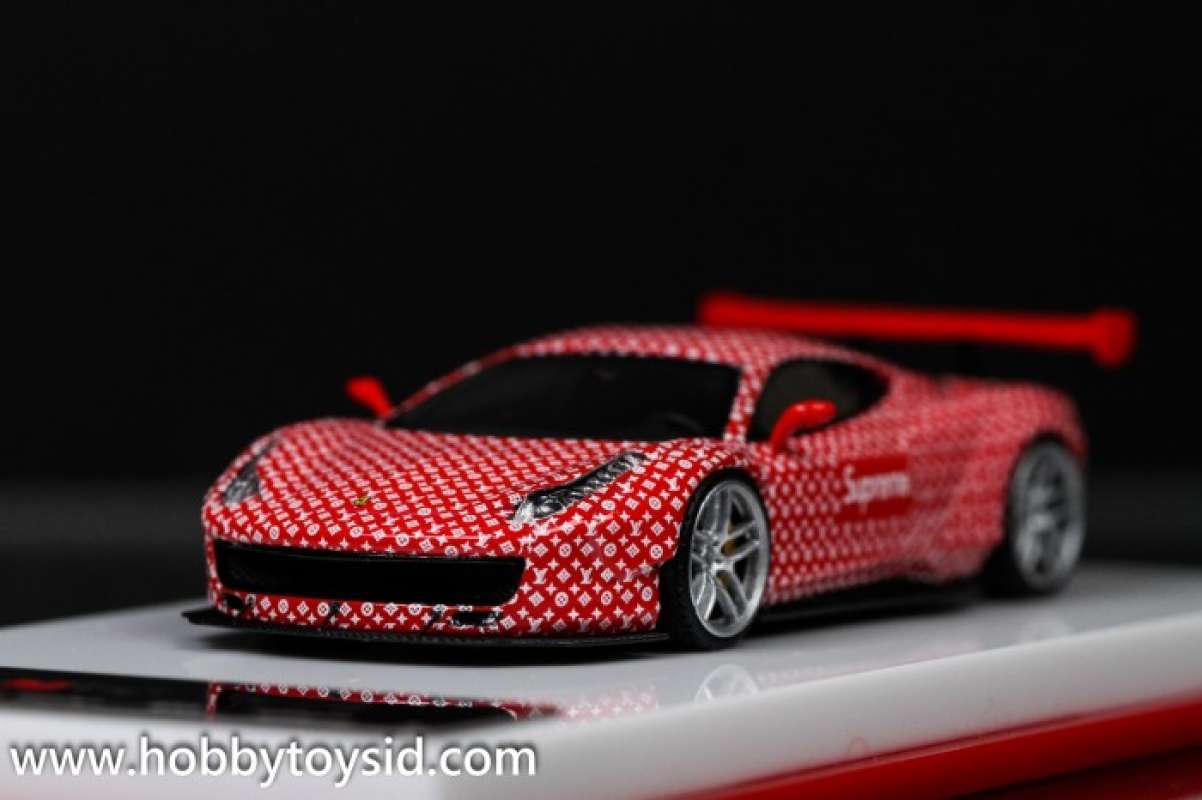 Promo Scale Mini FERRARI 458 SUPREME Louis Vuitton diecast Diskon 23% ...
