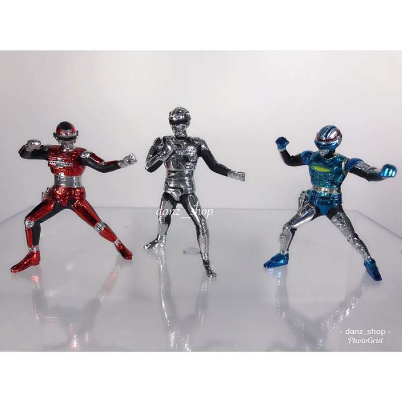 Promo Action Figure Gaban Shariban Shaider Warna Mengkilat Set Isi 3 Pc ...