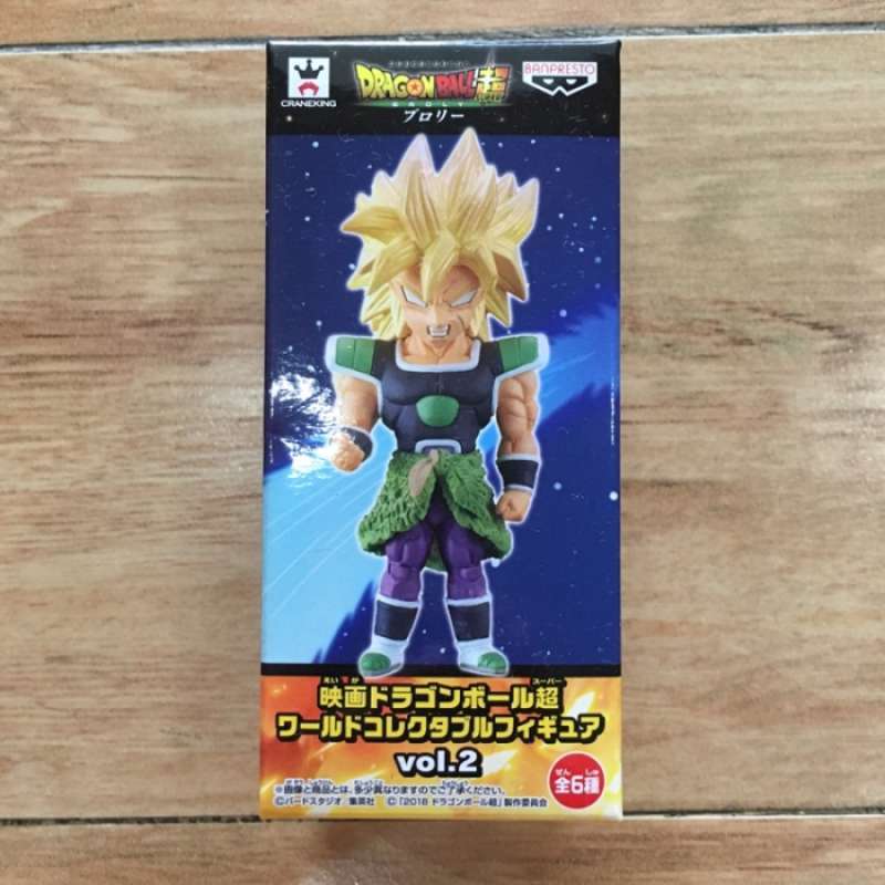 Promo Dragon Ball Broly World Collectable Figure WCF Broly SS Diskon 23 ...