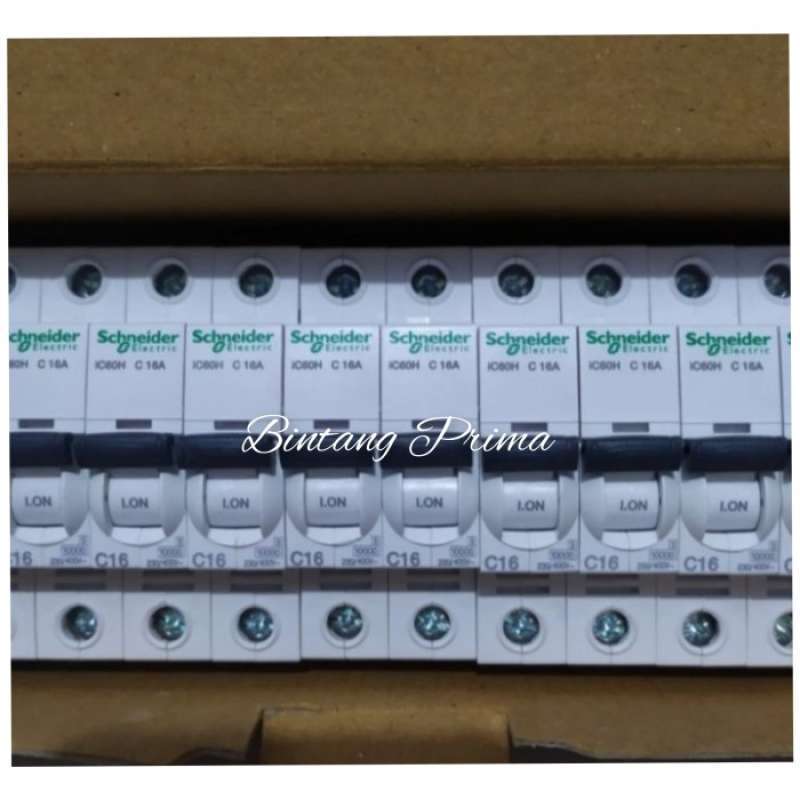 Promo MCB 16A Tipe IC60H 1P / 1 Phase merk Schneider Diskon 23% di Seller Lixia Store ...