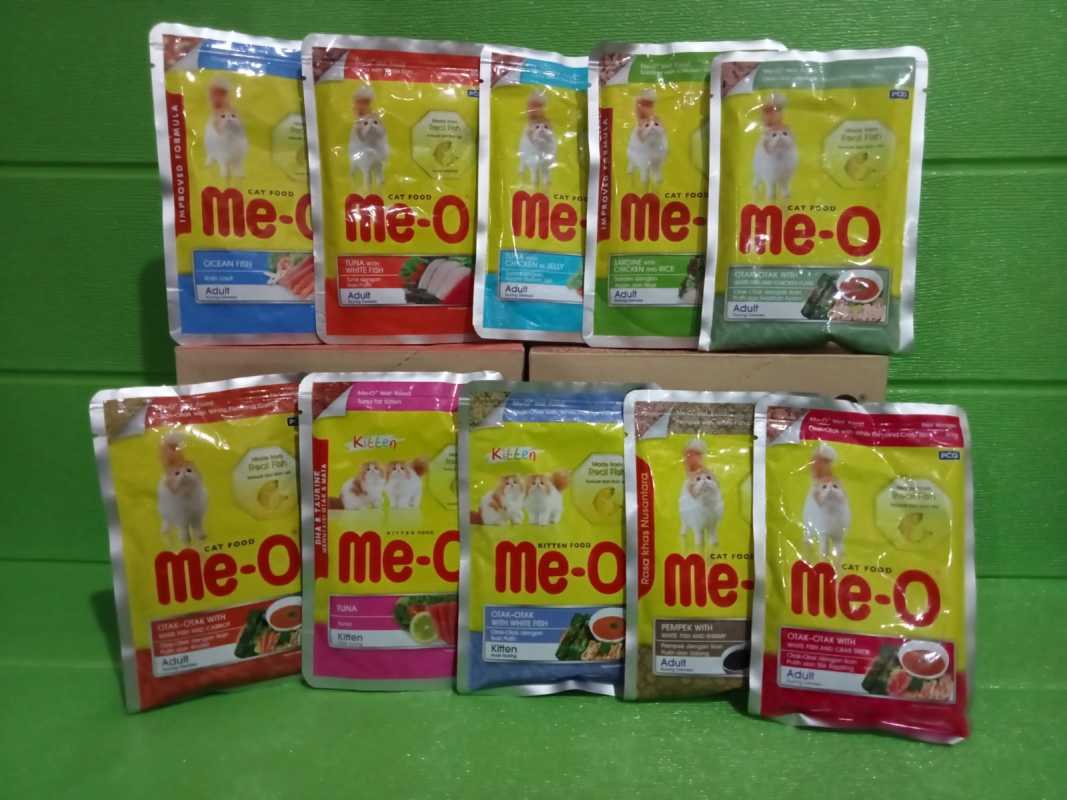 Jual Meo Pouch 80gr Makanan Basah Kucing - Wet Food Meo Di Seller ...