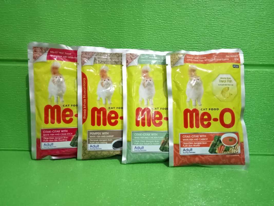 Jual Meo Pouch 80gr Makanan Basah Kucing - Wet Food Meo Di Seller ...
