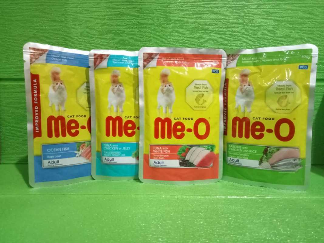 Jual Meo Pouch 80gr Makanan Basah Kucing - Wet Food Meo Di Seller ...