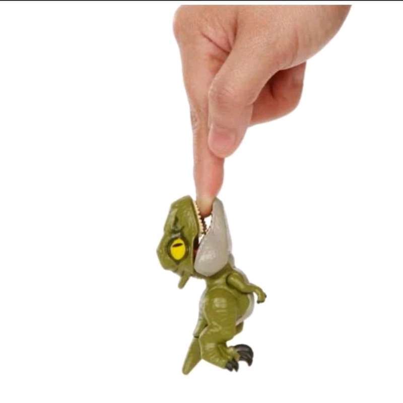 Jual JURASSIC WORLD PARK SNAP SQUAD VELOCIRAPTOR GREEN DINOSAURUS ...