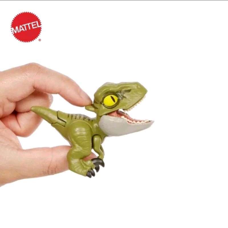 Jual JURASSIC WORLD PARK SNAP SQUAD VELOCIRAPTOR GREEN DINOSAURUS ...