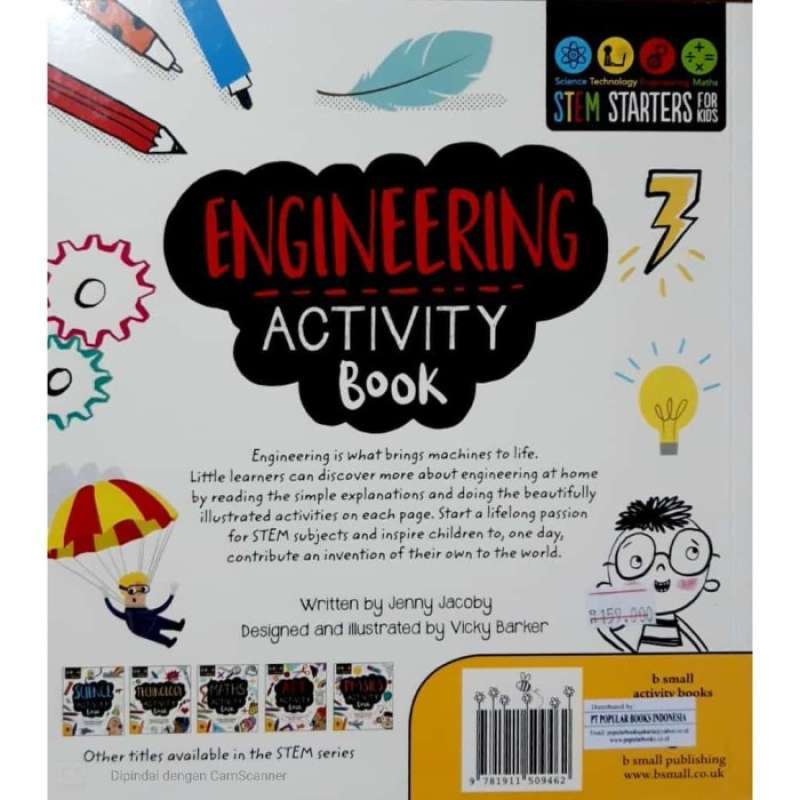 Promo ENGINEERING ACTIVITY BOOK ( STEM STARTERS FOR KIDS ) - Diskon 50% di Seller TK KENS ...