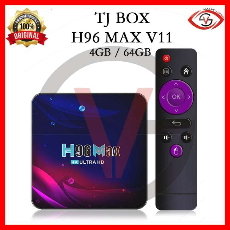 Promo Android Tv Box H96 V11 RK3318 4GB/64GB Android 11 USB3.0 BT4 Diskon 23% di Seller Surota ...