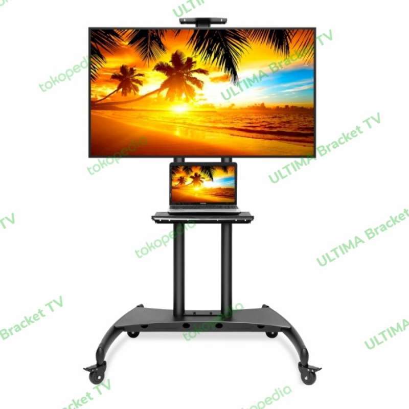Promo Stand tv 55 60 65 70 75 80 inch Bracket / Braket / Breket ...