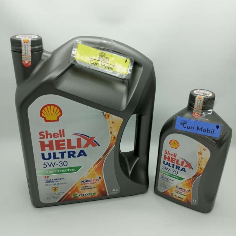 Promo Oli Mesin Shell Helix Hx8 5W-30 Api Sn 4 Liter Promo - 1 Liter ...