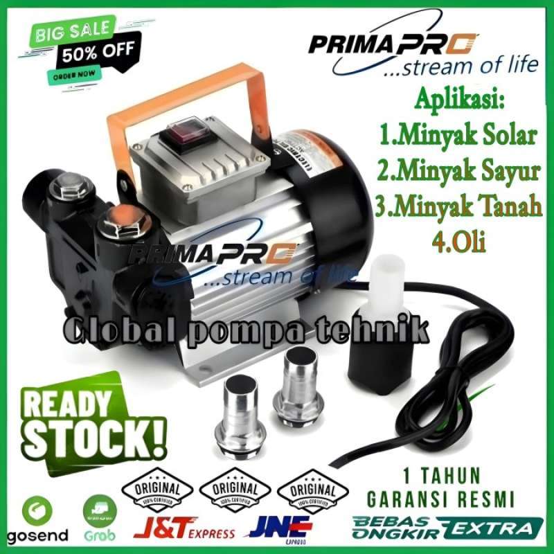 Promo Sunflow Electric Oil Pump Pompa Ac Yb60 220V Bbm Oli Solar Minyak ...