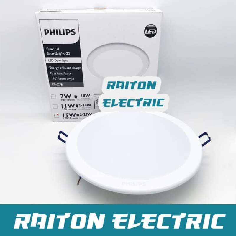 Promo Lampu Downlight LED 6inch 15watt 6 15W Putih/Kuning DN027B Diskon 23% di Seller Surota ...