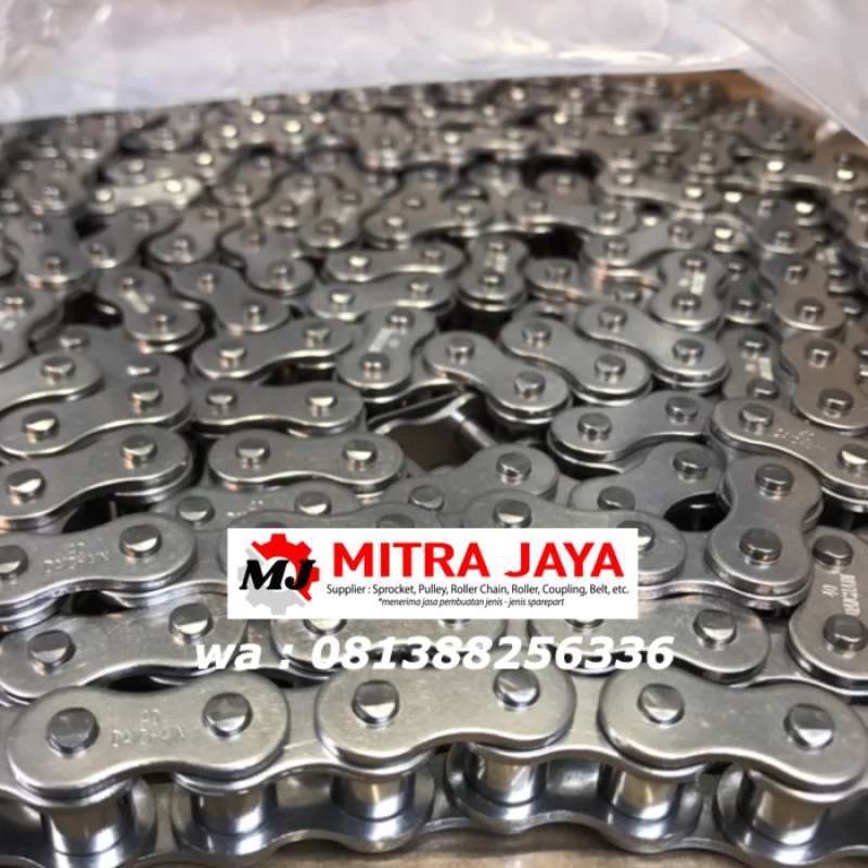 Promo ROLLER CHAIN RS 08B STAINLESS (RANTAI SPROCKET SINGLE) BRITISH 08 ...