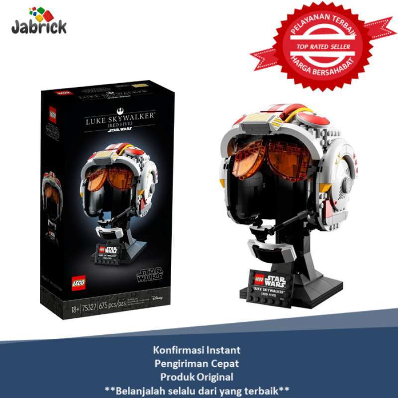 Promo Lego 75327 Luke Skywalker (red Five) Helmet Diskon 23% Di Seller ...
