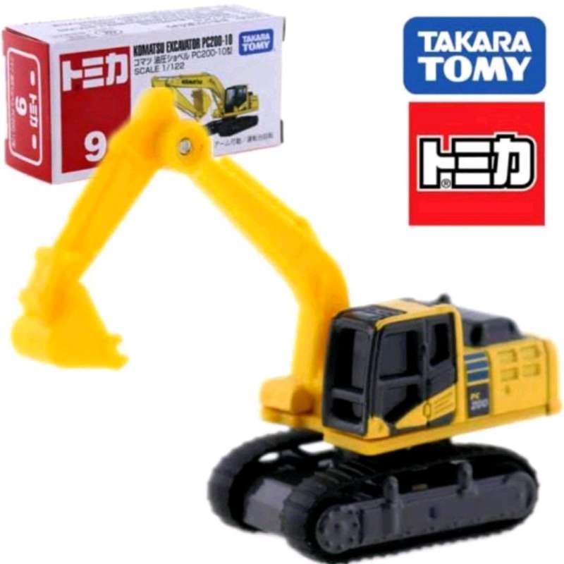 Jual TOMICA KOMATSU EXCAVATOR PC200 TAKARA TOMY DIECAST MOBIL ...