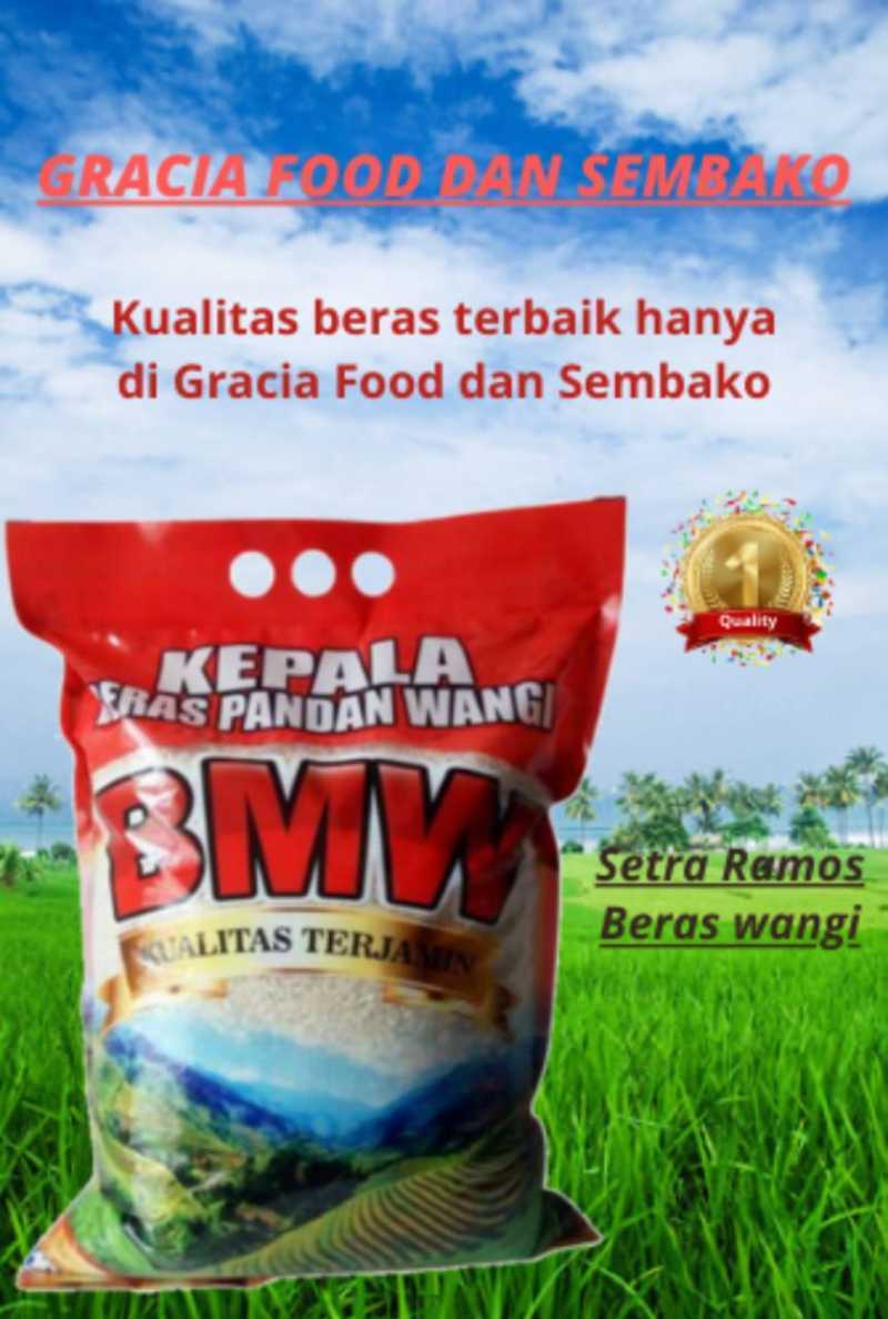 Jual Beras Bmw 5l Di Seller Gracia Food & Sembako - Cipondoh Makmur ...