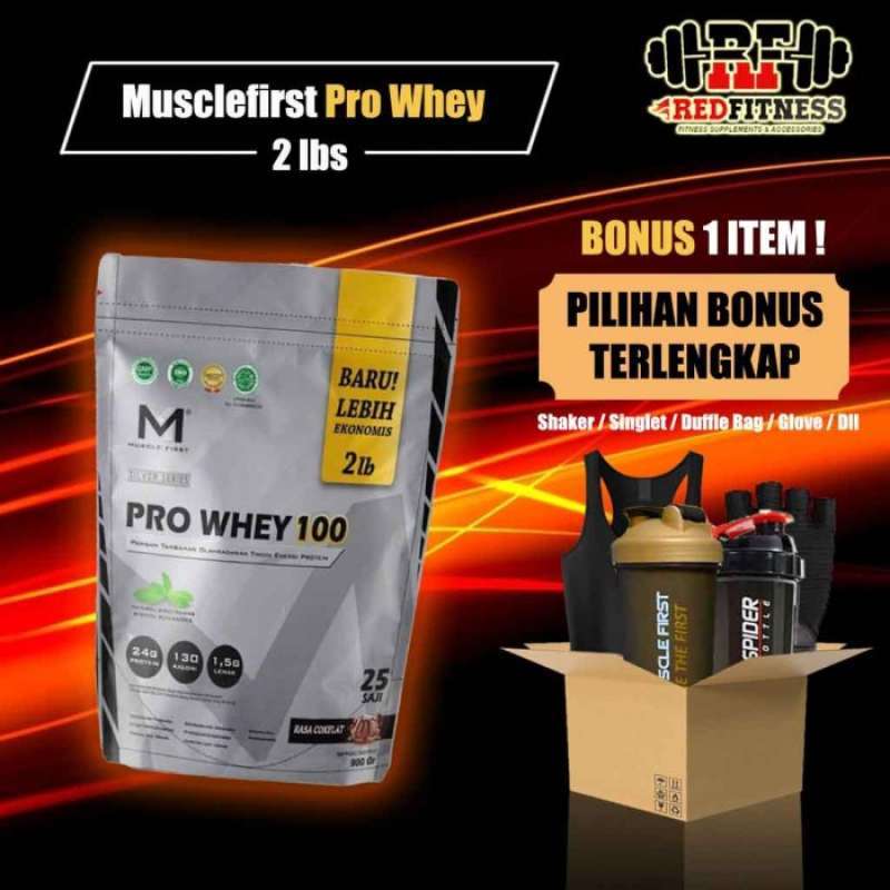 Jual M1 Muscle First Pro Whey 100 Protein 2 Lbs 25 Serving / 2 Lb 2lbs 2lb Di Seller Hanei Store ...