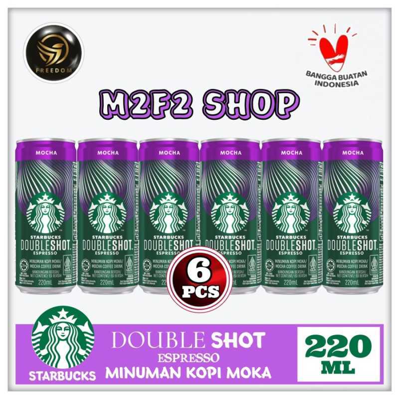 Jual Starbucks Doubleshot Espresso Mocha Coffee Kaleng | Can - 220 Ml ...