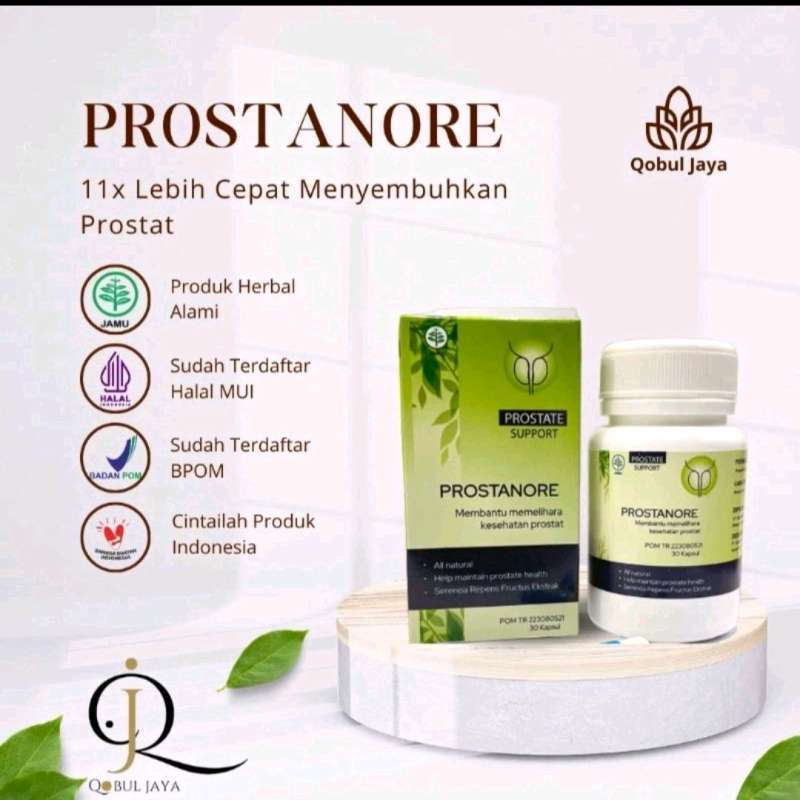 Promo PROSTANORE Obat Prostat Herbal Original Ampuh BPOM Asli ...