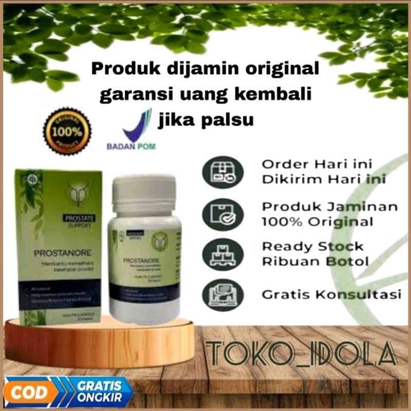 Promo PROSTANORE Obat Prostat Herbal Original Ampuh BPOM Asli ...