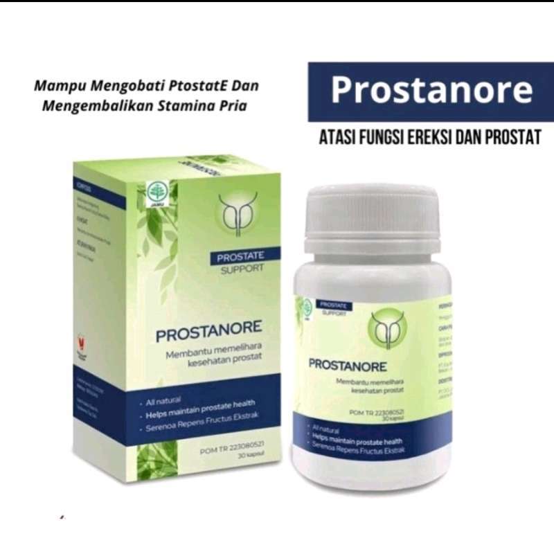 Promo PROSTANORE Obat Prostat Herbal Original Ampuh BPOM Asli ...