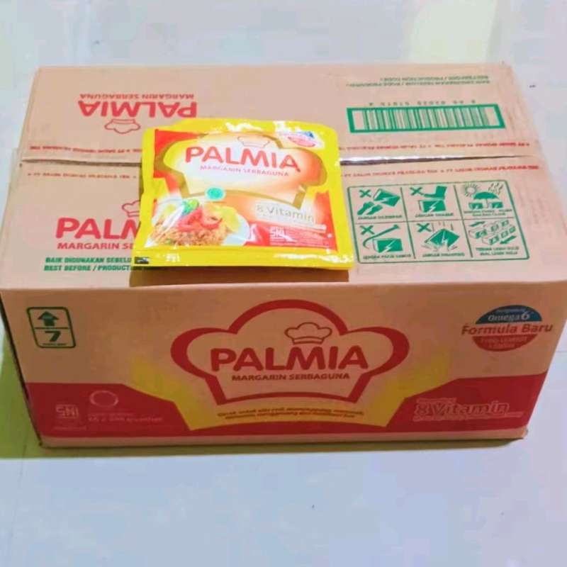 Promo Palmia Margarine Serbaguna 200 gram x 60 pcs / 1 dus / karton ...