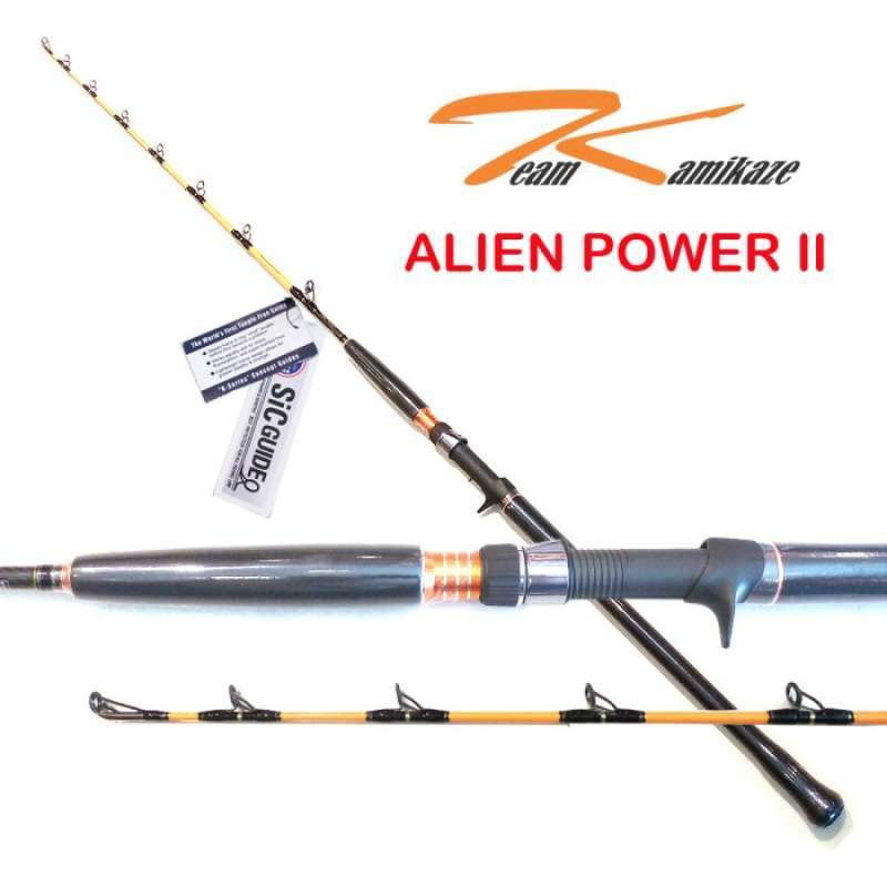 Promo Team Kamikaze Alien Power II 400 OH Jigging Rod - Fuji SIC Diskon ...