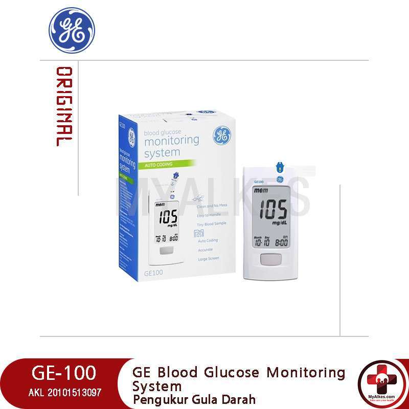 Jual Ge100 Alat Cek Gula Darah / Blood Glucose Monitoring Di Seller ...