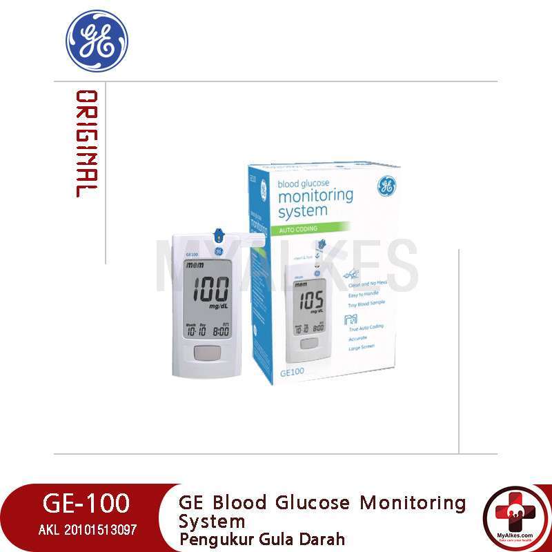 Jual Ge100 Alat Cek Gula Darah / Blood Glucose Monitoring Di Seller ...