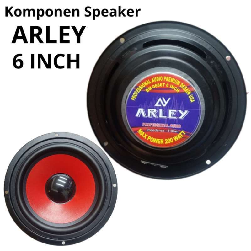 Promo SPEAKER KOMPONEN ARLEY 6 INCH WOFFER 200 WATT - XIONSTORE Diskon ...