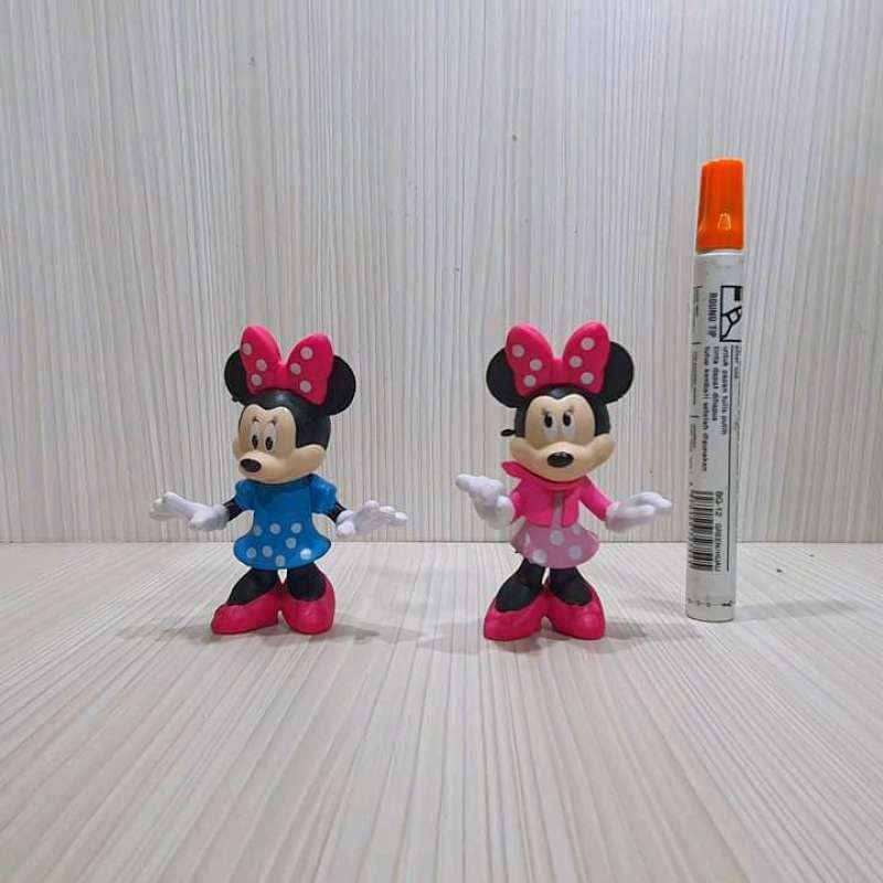 Jual Mainan Static Figure Mickey Minnie Miki Mini Mickey Mouse Family ...