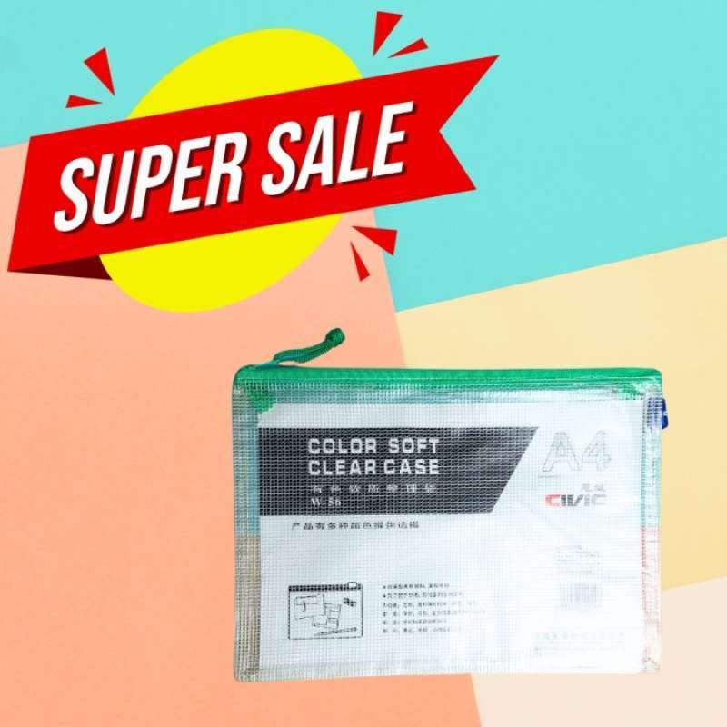 Jual SEJATI Map Clear Case A4 | Map Dokumen | Dokumen Organizer di ...