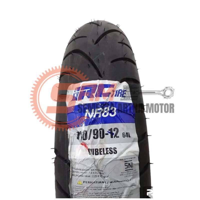 Jual Ban Luar IRC 110/90-12 Ring 12 NR83 Tubeless Motor Freego Scoopy ...