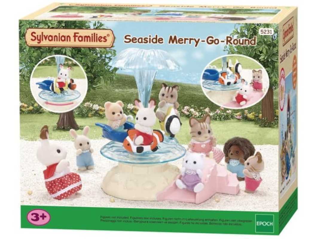 Promo MAINAN KOLEKSI SYLVANIAN FAMILIES SEASIDE MERY GO ROUND - LUTOFIA ...