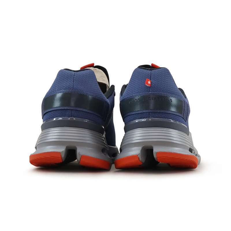 Promo ON Cloudnova Form Low Top Sneakers Denim Red Men Diskon 30% di ...