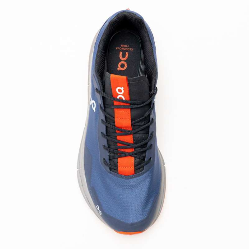 Promo ON Cloudnova Form Low Top Sneakers Denim Red Men Diskon 30% di ...