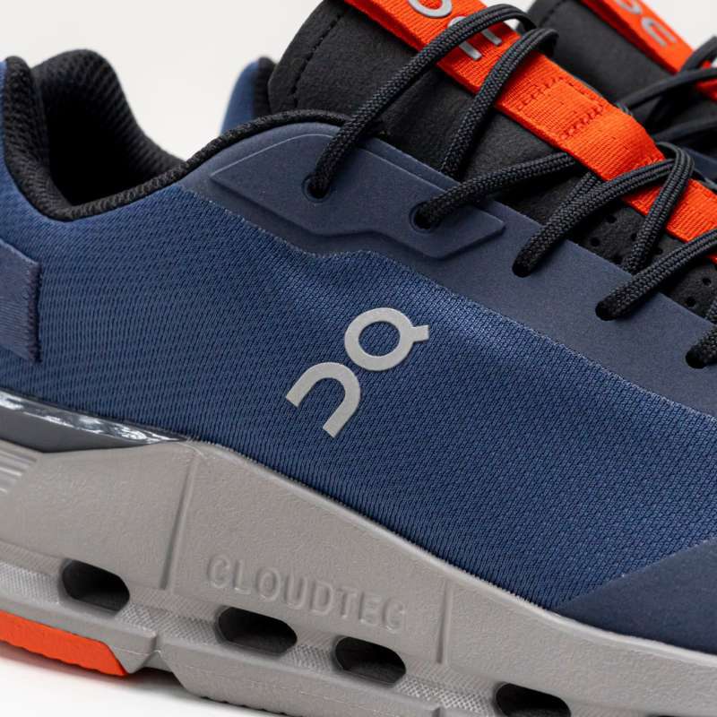 Promo ON Cloudnova Form Low Top Sneakers Denim Red Men Diskon 30% di ...