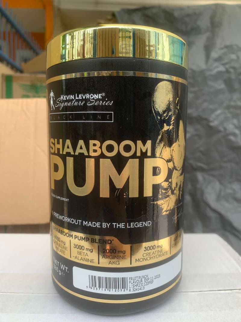 Jual Kevin Levrone Shaaboom Pump 385 gr Preworkout 44 serv Shaboom di ...