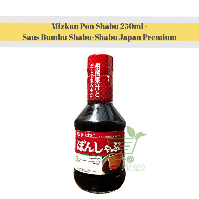 Jual Mizkan Pon Shabu 250ml - Saus Bumbu Shabu-Shabu Japan Premium di Seller Chandra Jaya Food ...