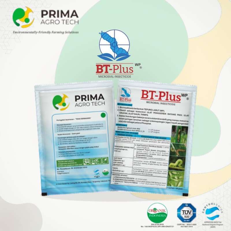 Promo BT.PLUS - Insektisida Biologi by Prima Agro Tech Diskon 33% di ...