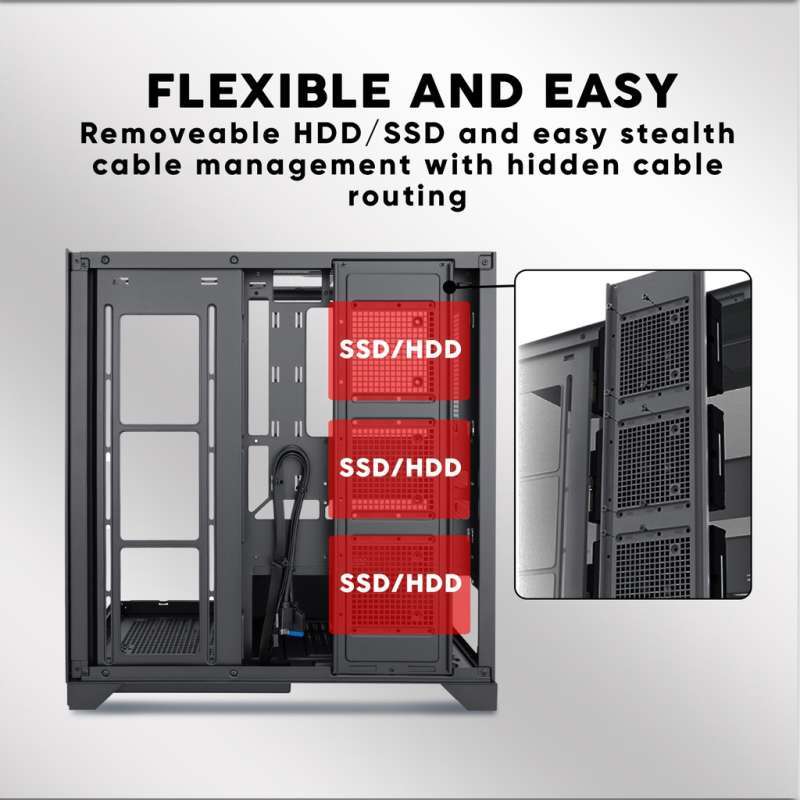 Promo Armaggeddon Aquaron Xtreme Eatx Transparent View Gaming Casing ...