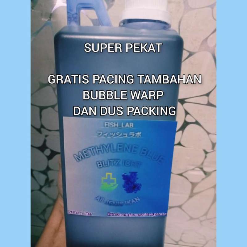 Jual Methylene Blue Blitz Icht 1 Liter / Methylene Blue / Blitz Icht ...