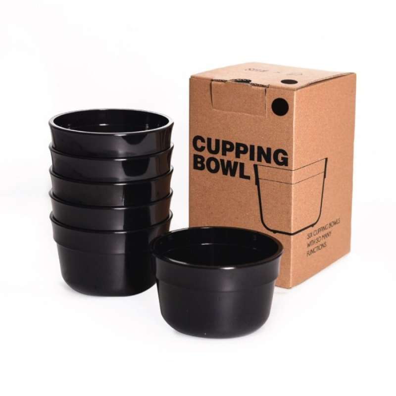 Promo Cupping Bowl Plastic Coffee Suji Hitam Black Diskon 35% di Seller ...