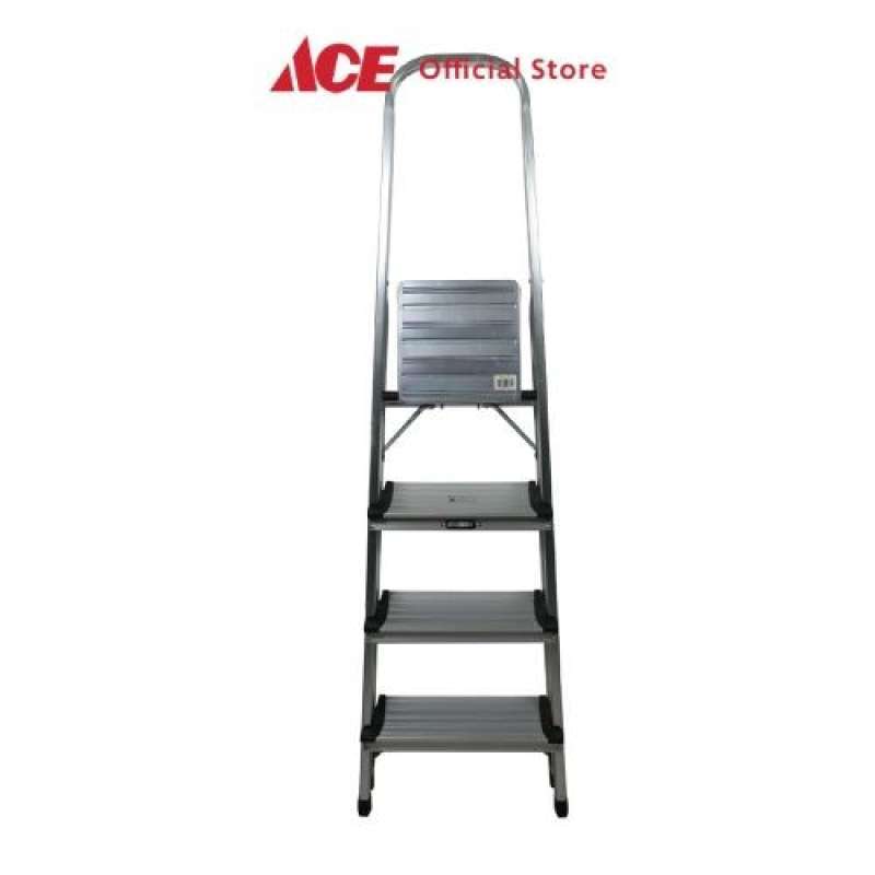 Promo Ace - Krisbow Tangga Lipat Aluminium 4 Wide Step Diskon 23% di ...