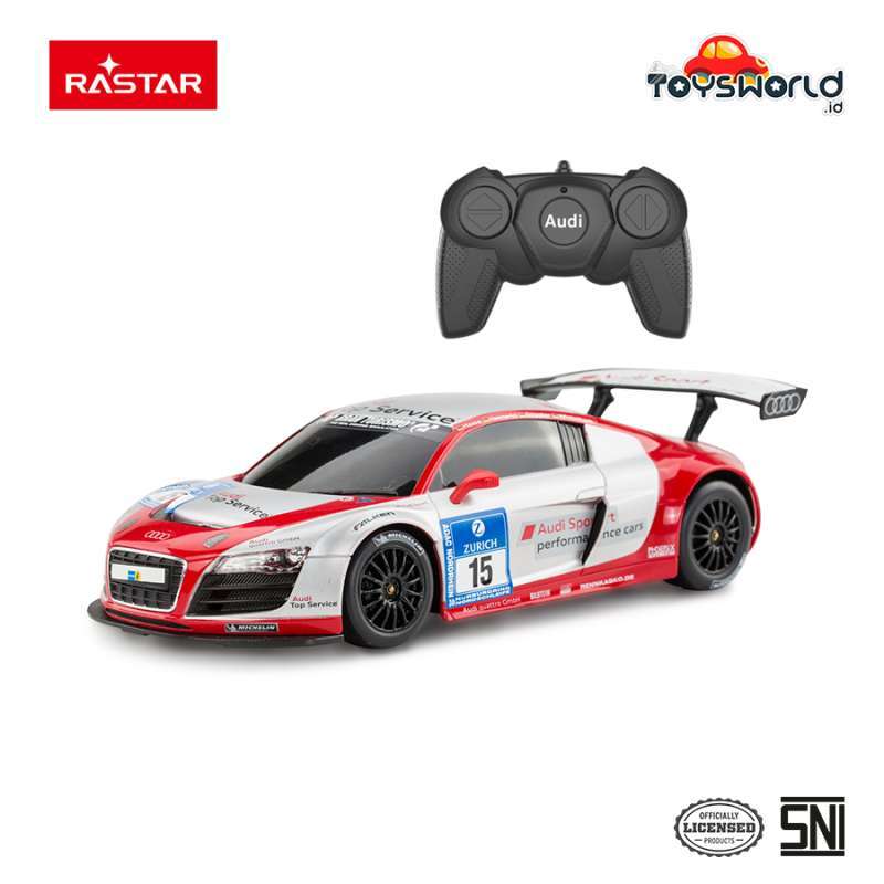 Jual Rastar RC 1.18 Audi R8 LMS Performance Silver di Seller Toysworld ...