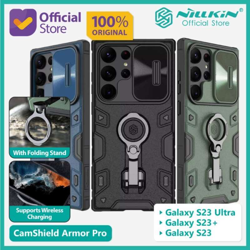 Promo CASE GALAXY S23/PLUS/ULTRA NILLKIN CAMSHIELD ARMOR PRO CASING Diskon 50% di Seller ...