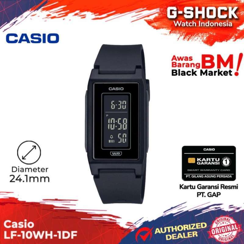 Promo Casio General LF-10WH-1DF LF-10WH LF-10 LF10WH LF 10WH Diskon 35% ...