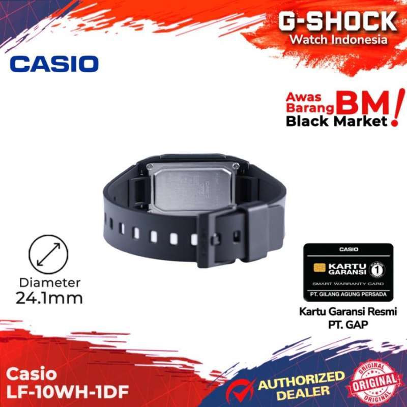 Promo Casio General LF-10WH-1DF LF-10WH LF-10 LF10WH LF 10WH Diskon 35% ...