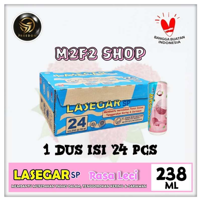 Promo LASEGAR SP Minuman Penyegar Lychee | Leci Kaleng - 238 ml (Kemasan Karton) Diskon 16% di ...
